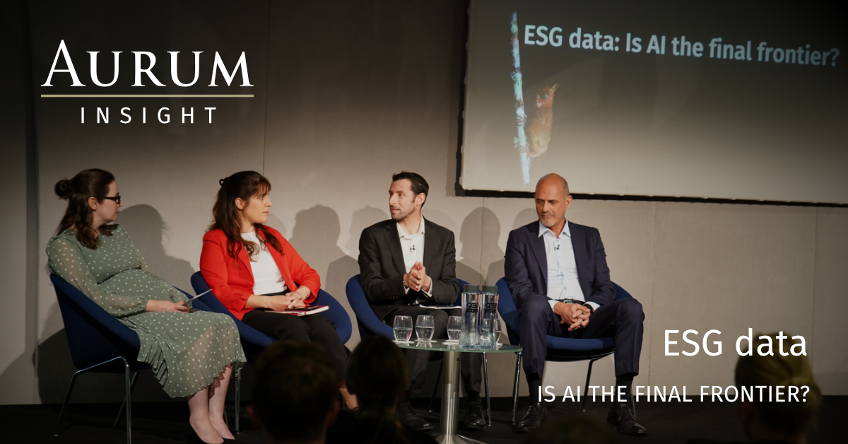 ESG data: Is AI the final frontier? - Aurum